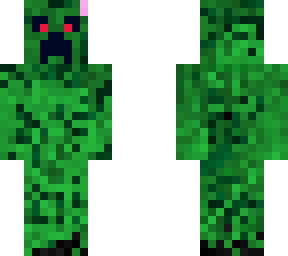 Creepy creeper | Minecraft Skin