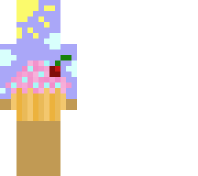 Minecraft Cupcake Pixel Art