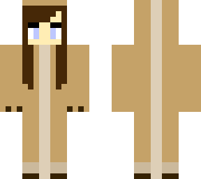 cute girl in sloth onzee | Minecraft Skin