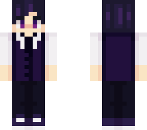 Purple Suit Vest | Minecraft Skin