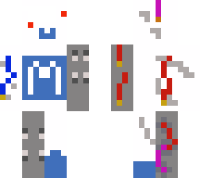 Robo-Milk Updated | Minecraft Skin