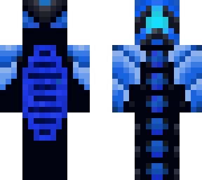 Blue dragon | Minecraft Skin