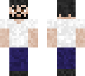 Steve With Beard | Minecraft Skins