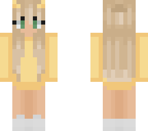 Cute Yellow Girl | Minecraft Skin