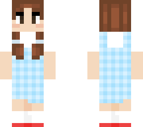 Dorothy (from the wizard of oz) | Minecraft Skin
