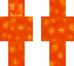 Lava man | Minecraft Skin