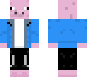 pig sans | Minecraft Skin