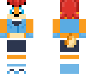 Sally Acorn Minecraft Skin