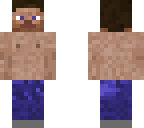 Shirtless steve | Minecraft Skin