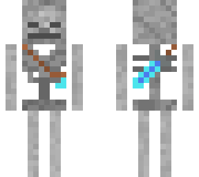 Skeleton with a sword | Minecraft Skin