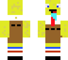 derpy spongebob | Minecraft Skins