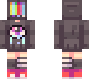 TV head girl | Minecraft Skin