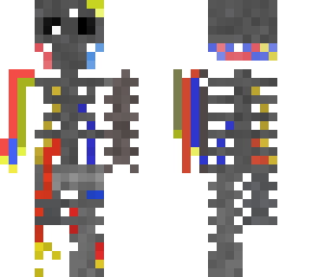 withered endoskeleton | Minecraft Skin