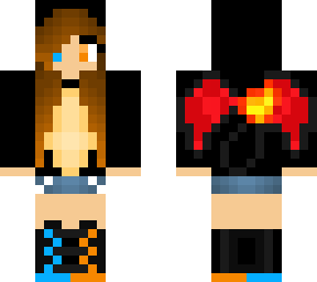 shiny charizard | Minecraft Skins