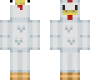 Derpy Chicken Minecraft Skins