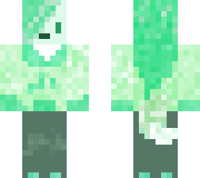 Green fox mask base | Minecraft Skin