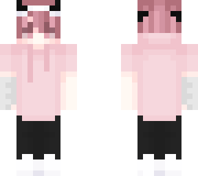 pink demon boy | Minecraft Skin