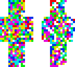 RGB Man | Minecraft Skin