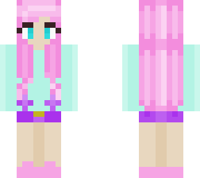Unicorn swirl | Minecraft Skin