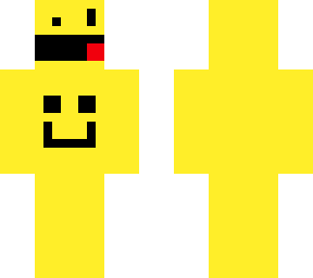 Yellow smiley boi | Minecraft Skin