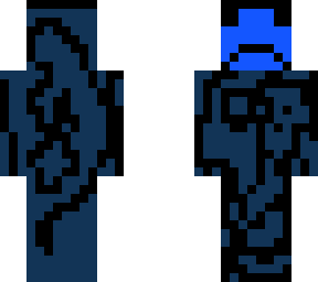 blue man | Minecraft Skin