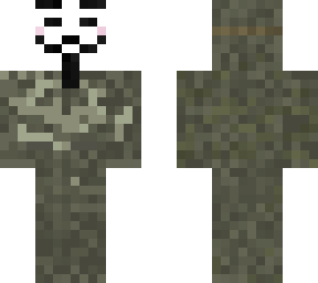 camo hacker | Minecraft Skin