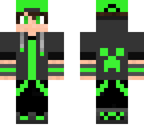 Green Gamer | Minecraft Skin