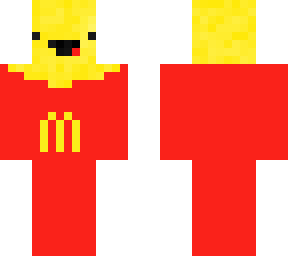 patatine del mc donald | Minecraft Skin