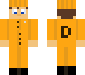 Scp D-Class | Minecraft Skin