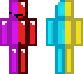 Skeppy multi color | Minecraft Skin