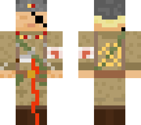 Soviet soldier | Minecraft Skin