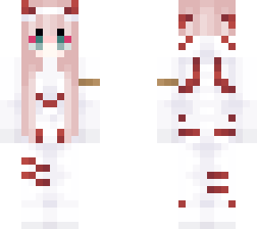 zero two | Minecraft Skin