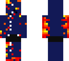 Blue lava | Minecraft Skin