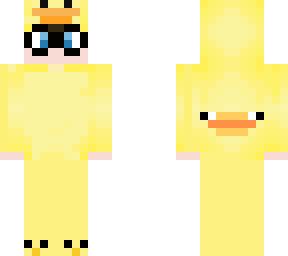 Ducky Boy with Glasses | Minecraft Skin