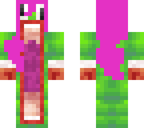 Girl Unspeakable with Pink hair | Minecraft Skin