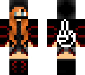 middle finger | Minecraft Skins