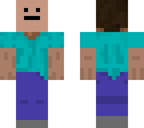 Steve with weird face :> | Minecraft Skin