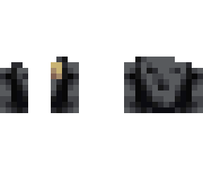 sweater off shoulder, unbuttoned | Minecraft Skin