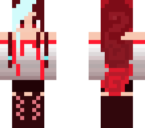 CE Music Inspiration Red Twirl | Minecraft Skin