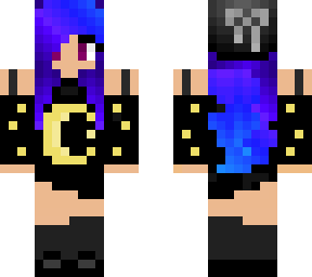 Cute Witch Girl | Minecraft Skin