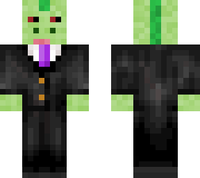 Disappointed Snake in a Suit | Minecraft Skin