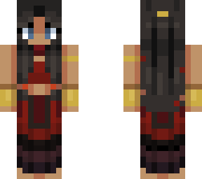 Katara ~~~ Fire nation disguise | Minecraft Skin