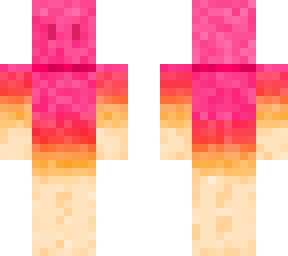 Pink Reversed Mermaid | Minecraft Skin