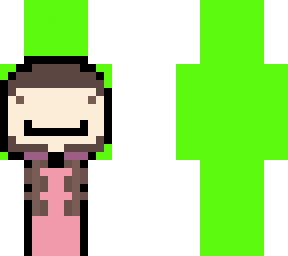 Sylvee but its dream | Minecraft Skin