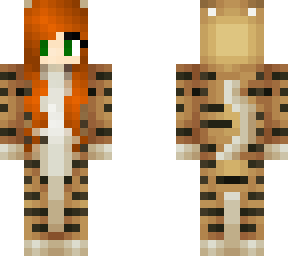 Tiger Costume | Minecraft Skin