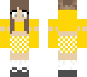 Yellow Girl | Minecraft Skin