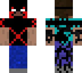 corrupt Steve | Minecraft Skin