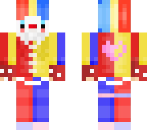 Cute Clown | Minecraft Skin