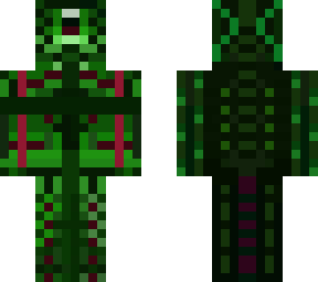 Melted Green | Minecraft Skin