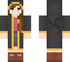 Tina (Dragon Wizard Robes) | Minecraft Skin